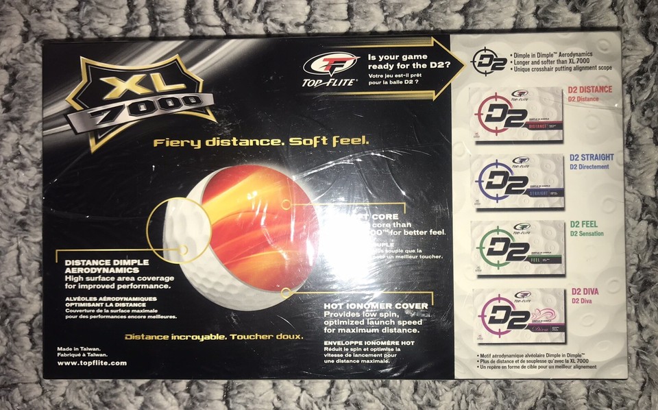 New Top Flite XL 7000 Super Soft Golf Balls 15 Pack | eBay