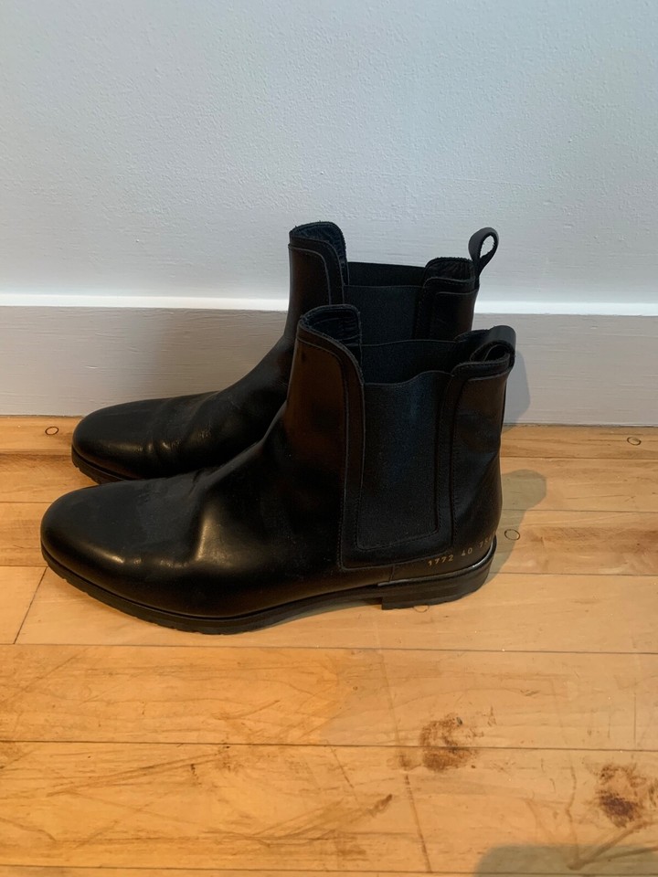 Common Projects x Robert Geller Chelsea Boots | eBay