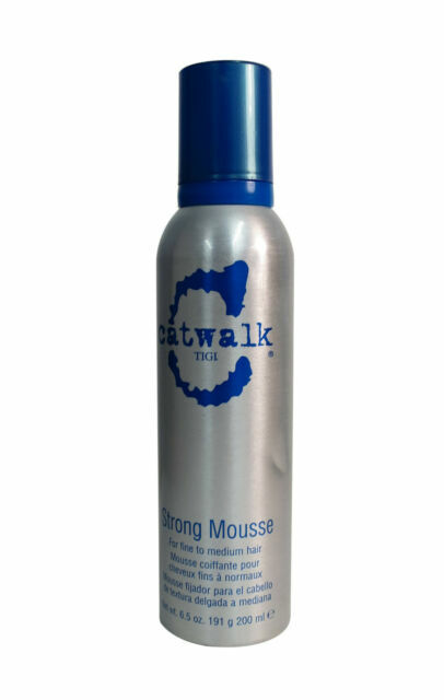 3x TIGI Catwalk Strong Mousse 6.7 Oz for Fine to Medium Hair for sale ...