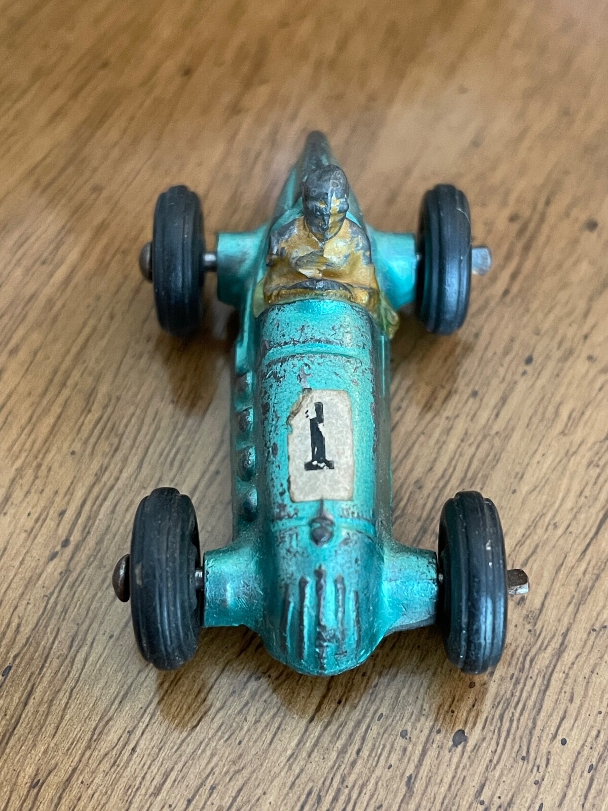 VINTAGE BARCLAY SLUSH METAL OPEN WHEEL INDY RACE CAR - 1 3/4" LONG | eBay