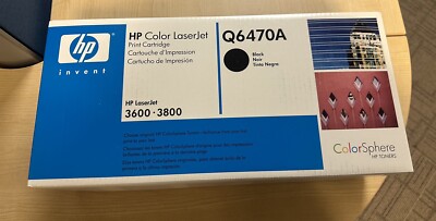 HP Q6470A 6000-Page Laser Toner Cartridge - Black 829160703084| eBay