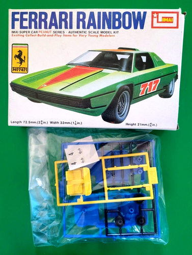IMAI FERRARI RAINBOW Super Car Peanut Series Authentic Scale Model Kit ...