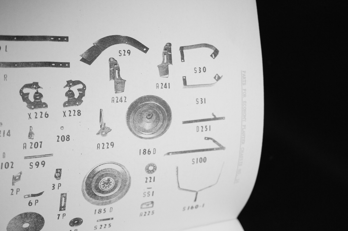 Cole Planter Parts Catalog