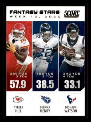 2021 Football 2021 Score Henry/Watson/Hill NFL #FS13 FS1 | eBay