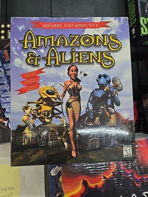 Amazons and Aliens/Alien Nations PC Game New Sealed Big Box Mint | eBay