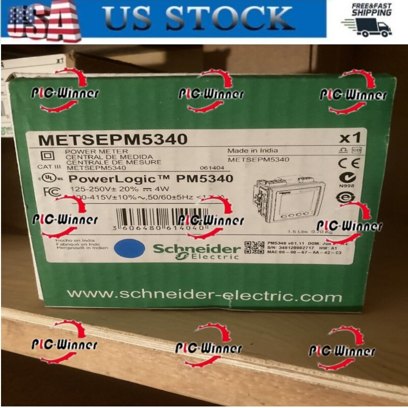 New Schneider Electric METSEPM5340 Power Logic PM5340 Power Meter 3606480614040 | eBay