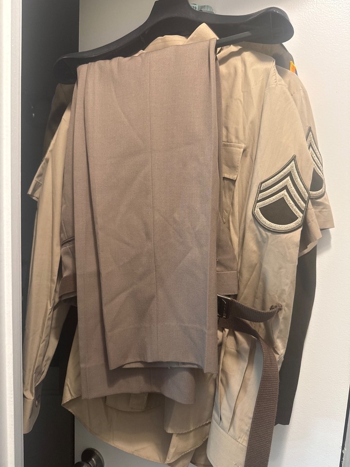 United States Army AGSU Uniform Set w/ Low Quarters & Accessories | eBay