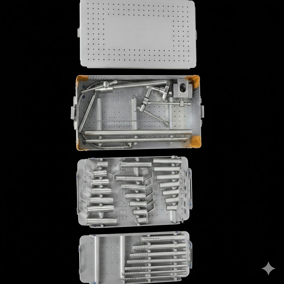 Mis Retractor System Tubular Retractors With Sterilization Box ...
