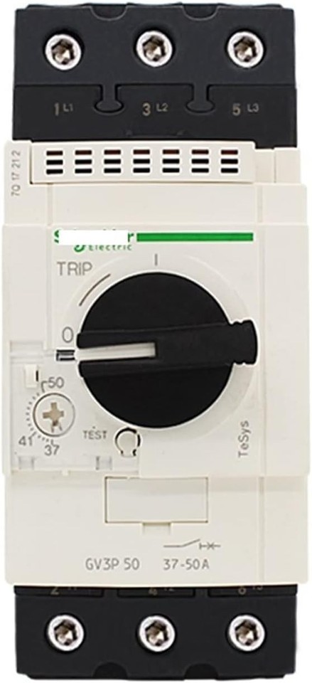 Schneider Electric GV3P50 TeSys GV3 Circuit Breaker Thermalmagnetic 37 ...