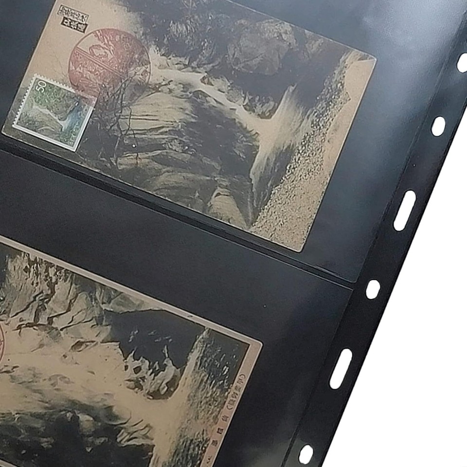 10 Sheets Stamp Pages Collector Stamp Collecting Album Binder Standard ...