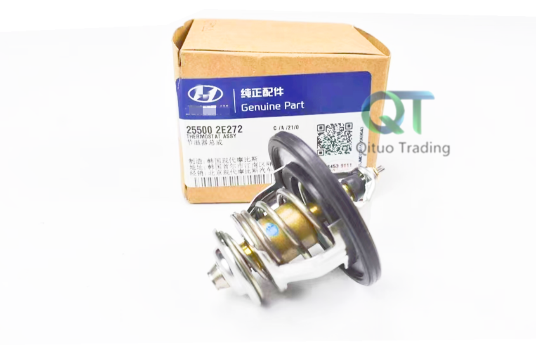 Genuine Hyundai Kia Thermostat Assembly 25500-2E272 OEM | eBay