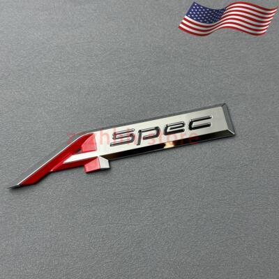 For Acura MDX RDX TLX Aspec A spec Badge Emblem Nameplate Sticker ...