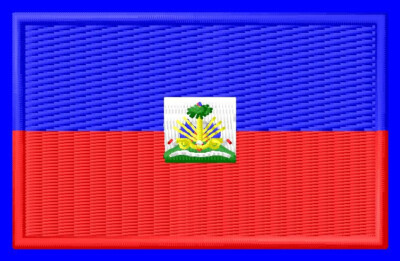 Flag Haiti Drapeau Haïti ecusson brodé patche Thermocollant patch | eBay