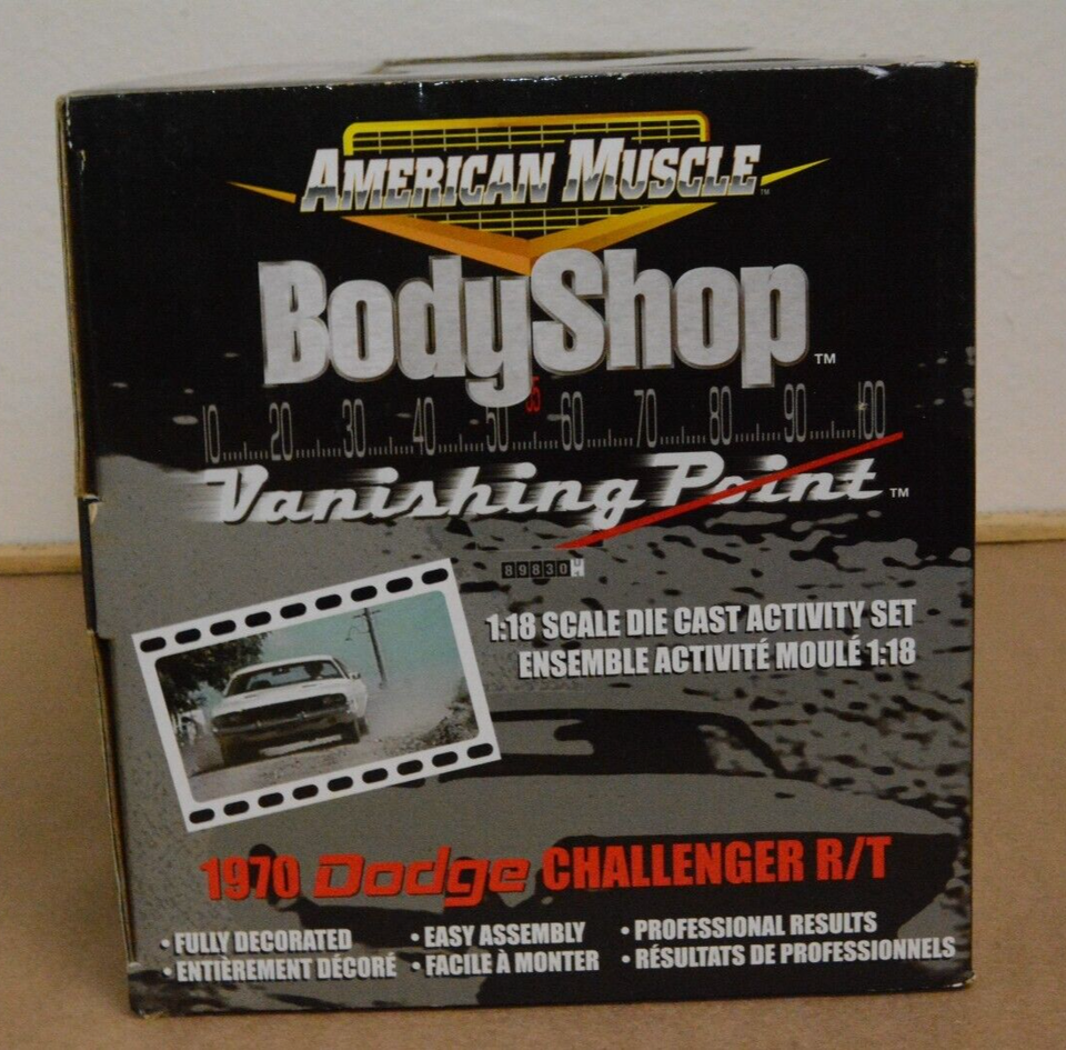 #1 "VANISHING POINT" ERTL 1970 DODGE CHALLENGER R/T ASSEMBLY MODEL KIT ...