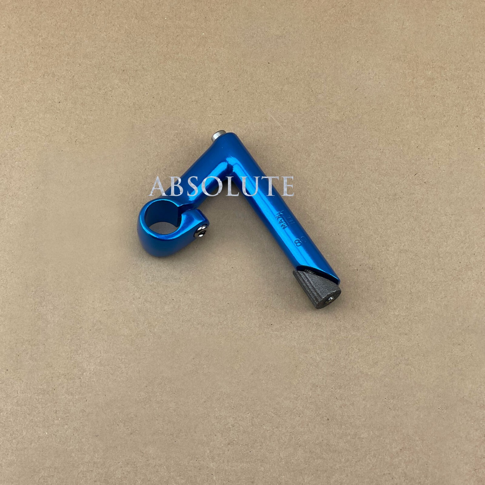 BLUE ALLOY FIXIE BICYCLE QUILL STEM 22.2MM VINTAGE FIXED GEAR TRACK ...