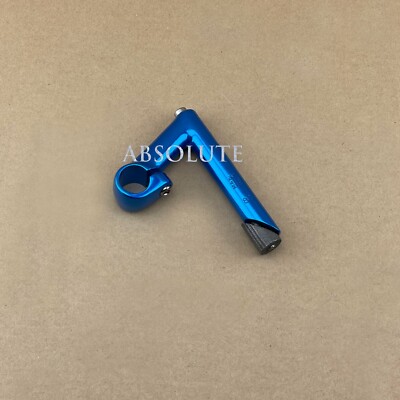 BLUE ALLOY FIXIE BICYCLE QUILL STEM 22.2MM VINTAGE FIXED GEAR TRACK ...