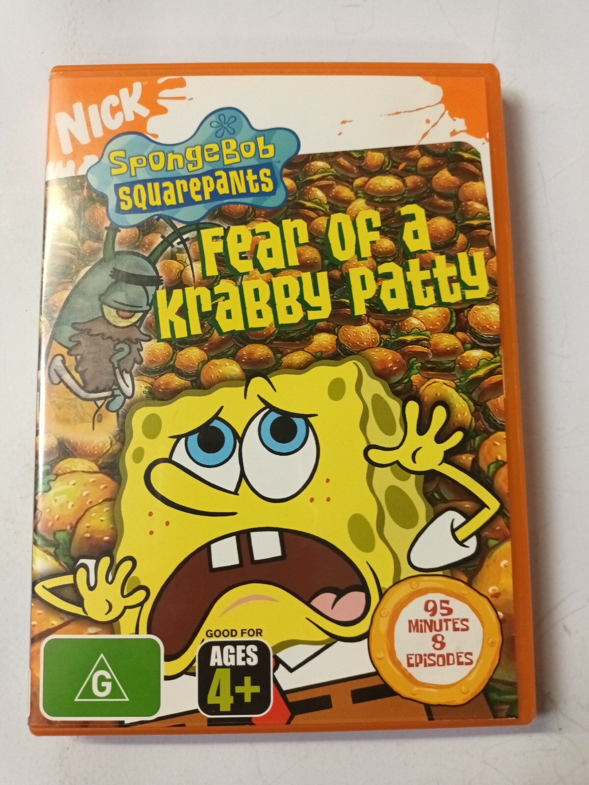 Spongebob Fear Of A Krabby Patty Dvd