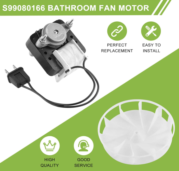 Have Duty Bathroom Vent Bath Fan Motor Replacement Fit for Broan Nutone ...