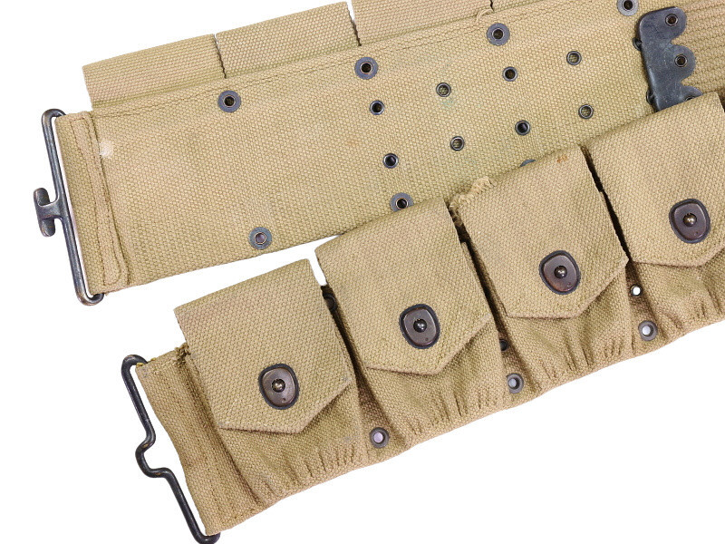 WW1 M1903 Springfield M1910 Cartridge Belt Dated 1917 | eBay