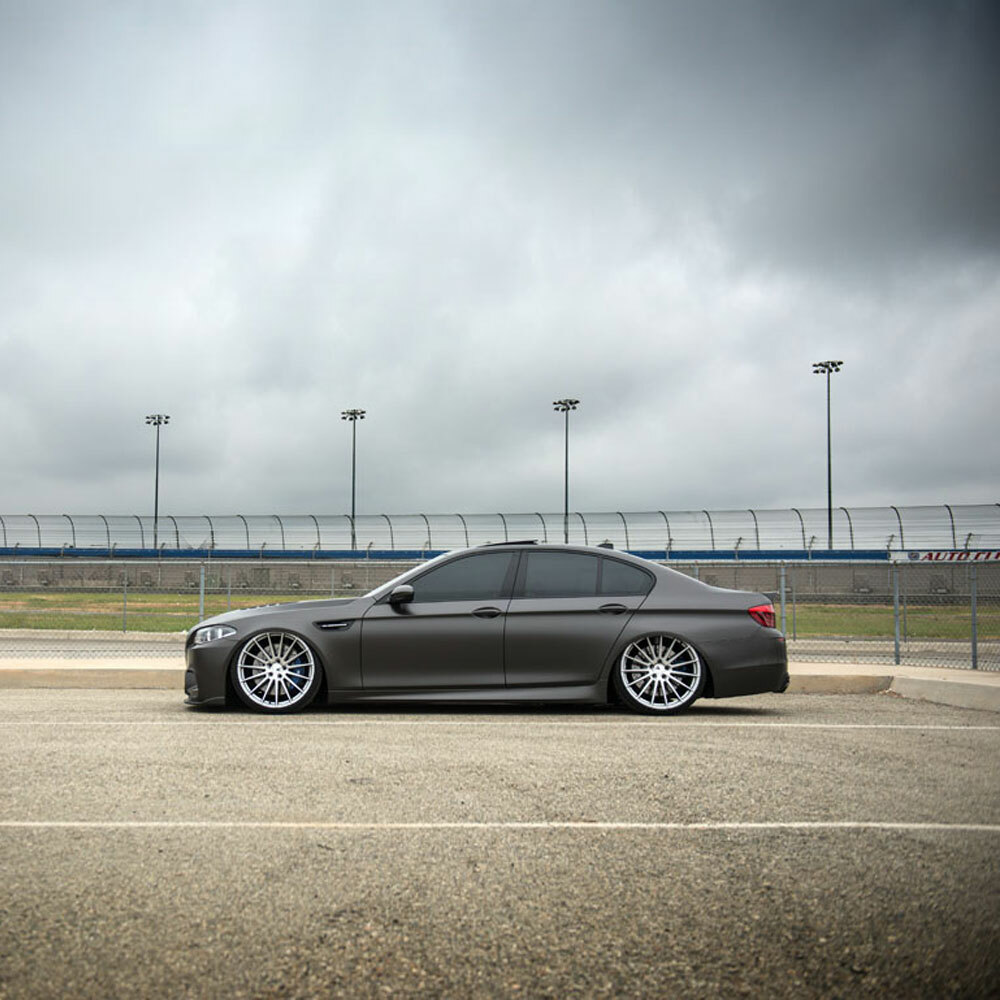 20" Avant Garde M615 Silver 20x8.5 20x9.5 Wheels Rims Fit BMW 640 650 ...