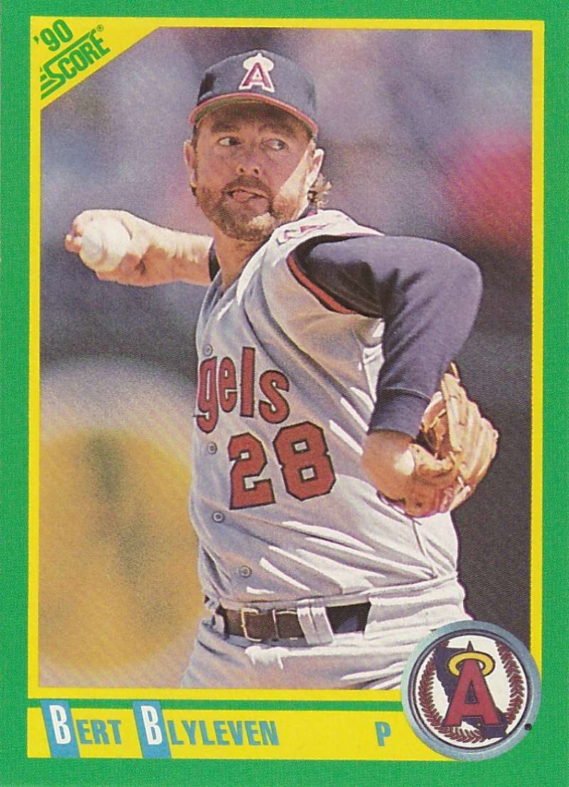 1990 Score #180 Bert Blyleven NM-MT Angels | eBay