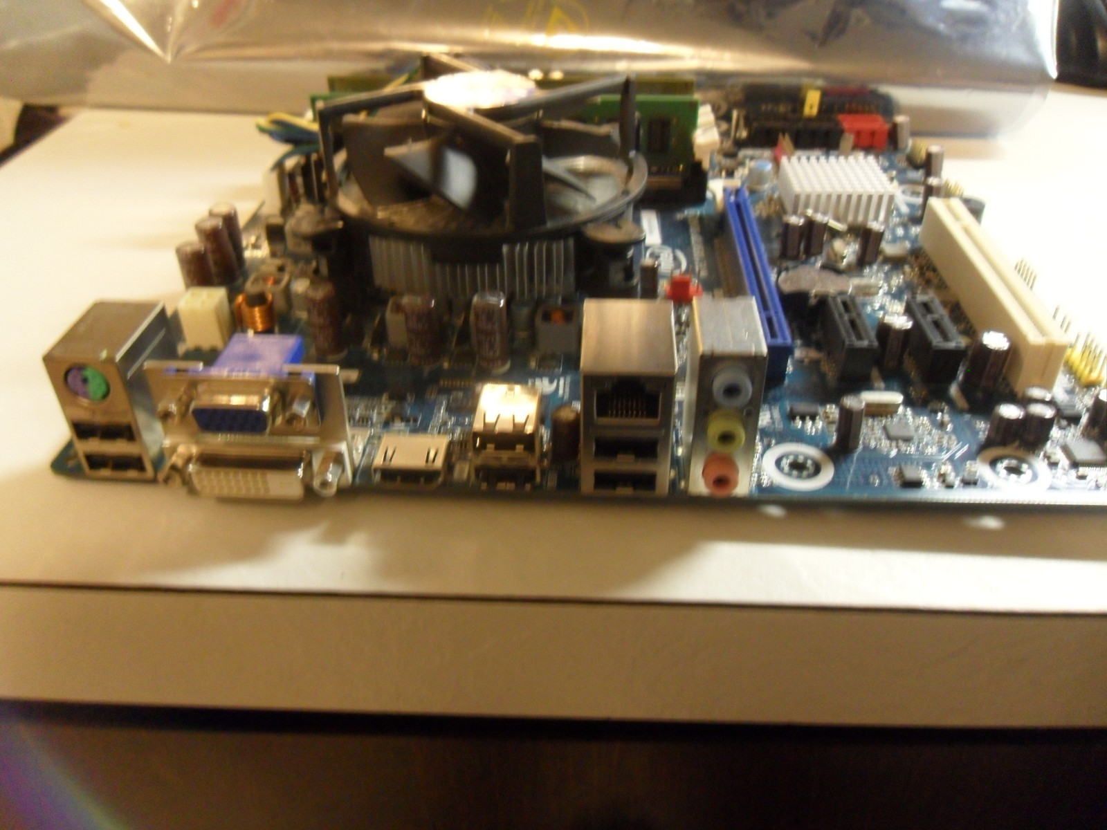 Intel DH55TC Motherboard with I5-660 3.3Ghz CPU & Samsung 4GB DDR3 & I ...