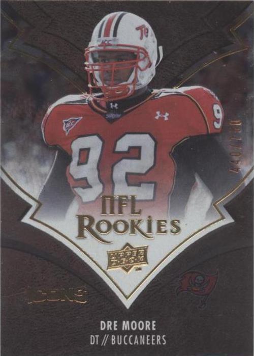 2008 Upper Deck Icons - NFL Rookies Dre Moore #129 /750 (RC) for sale ...