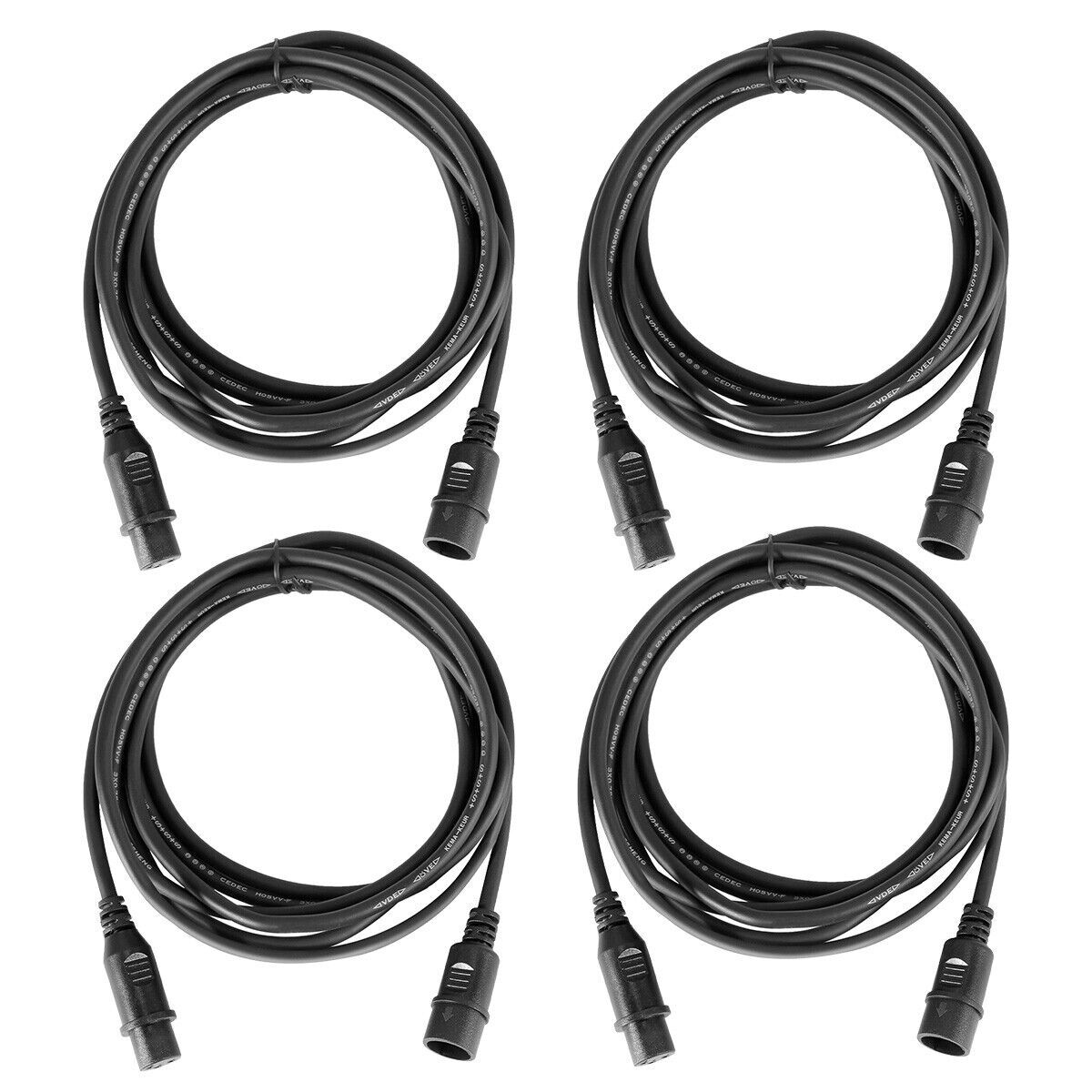 10ft 3-pin XLR Cable Stage Lighting Microphone Cable Dmx DMX Cable 10 ...