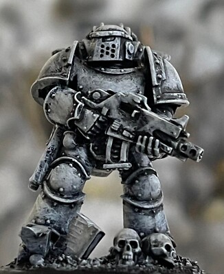 Space Marine true scale conversion Mark 3 Hours Heresy model bits 30k ...