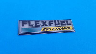 CHEVROLET SILVERADO TAHOE E85 ETHANOL FLEX FUEL EMBLEM LOGO BADGE USED ...