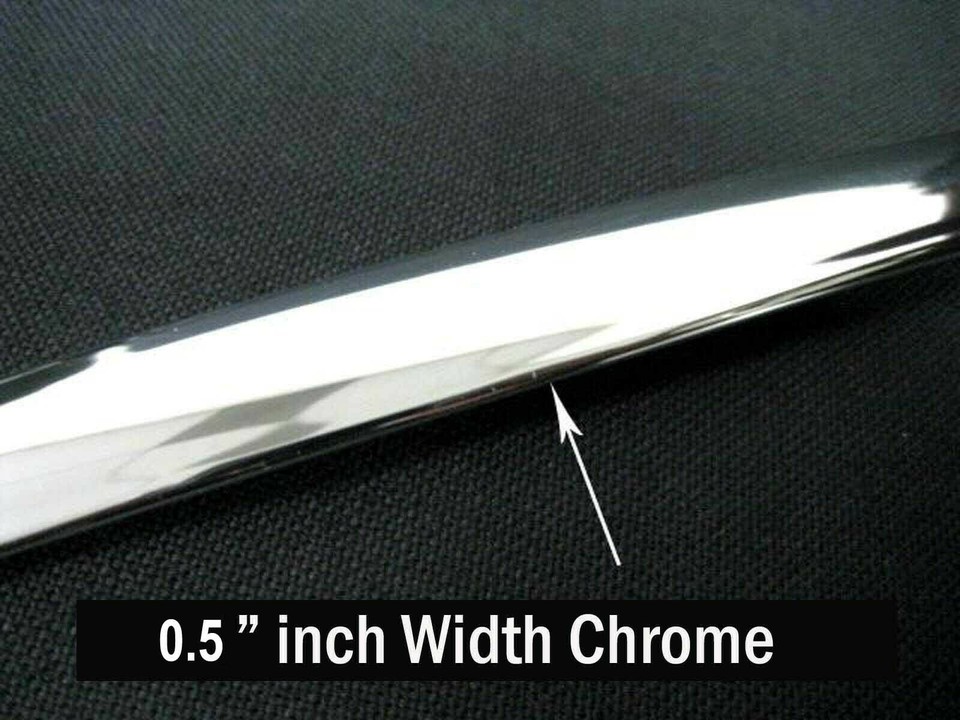 For Chevy CAMARO IROC-Z Chrome Body Side Molding Trim Kit 1982-1992 | eBay