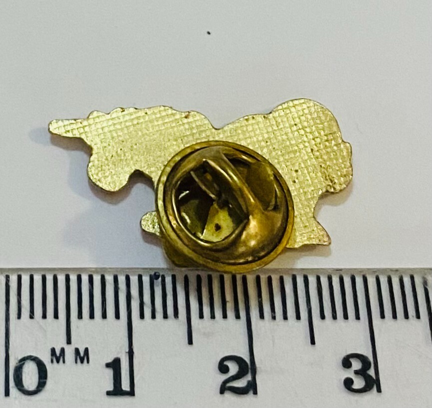 Unicorn Pin Badge Horse Galloping Mythical Creature Rare Vintage (A2 ...