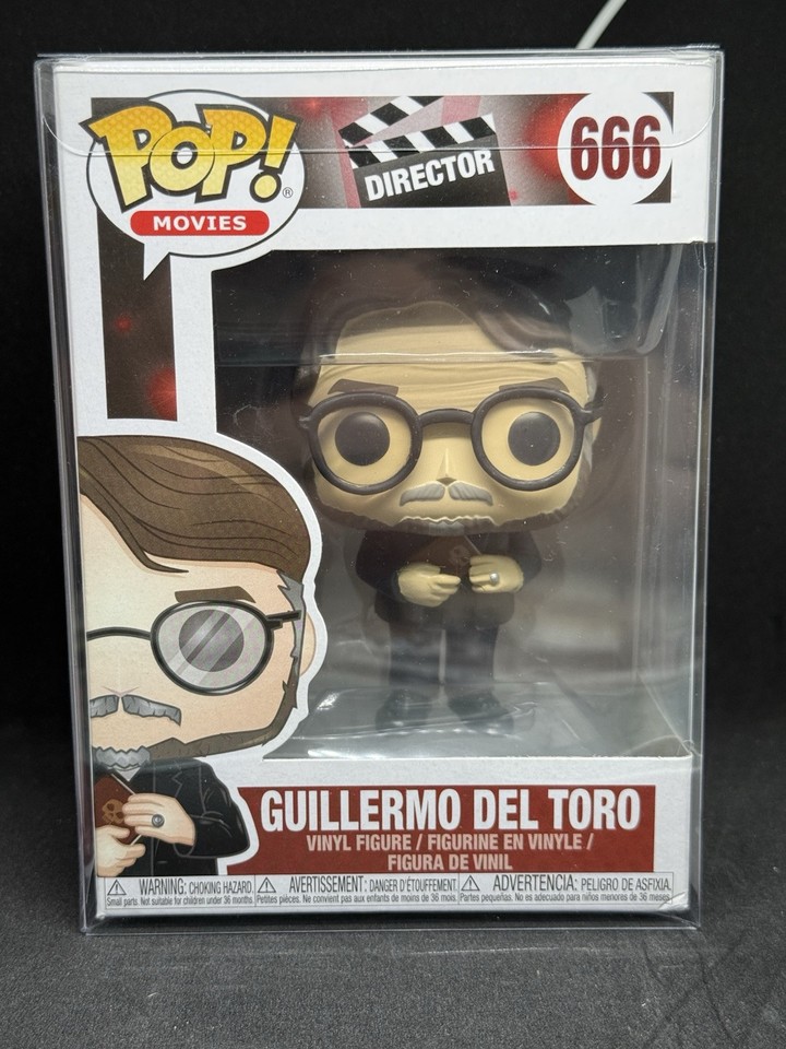 FUNKO POP ! GUILLERMO DEL TORO 666 DIRECTOR With Protector | eBay