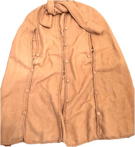Bridgerton Vintage Alpaca Wool Cape Poncho Quiet Luxury Handmade ...
