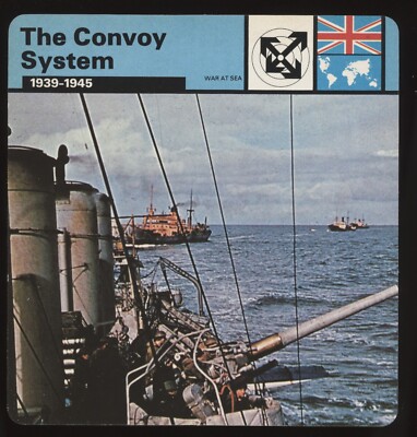 The Convoy System Edito Service Card Second World War II At Sea | eBay