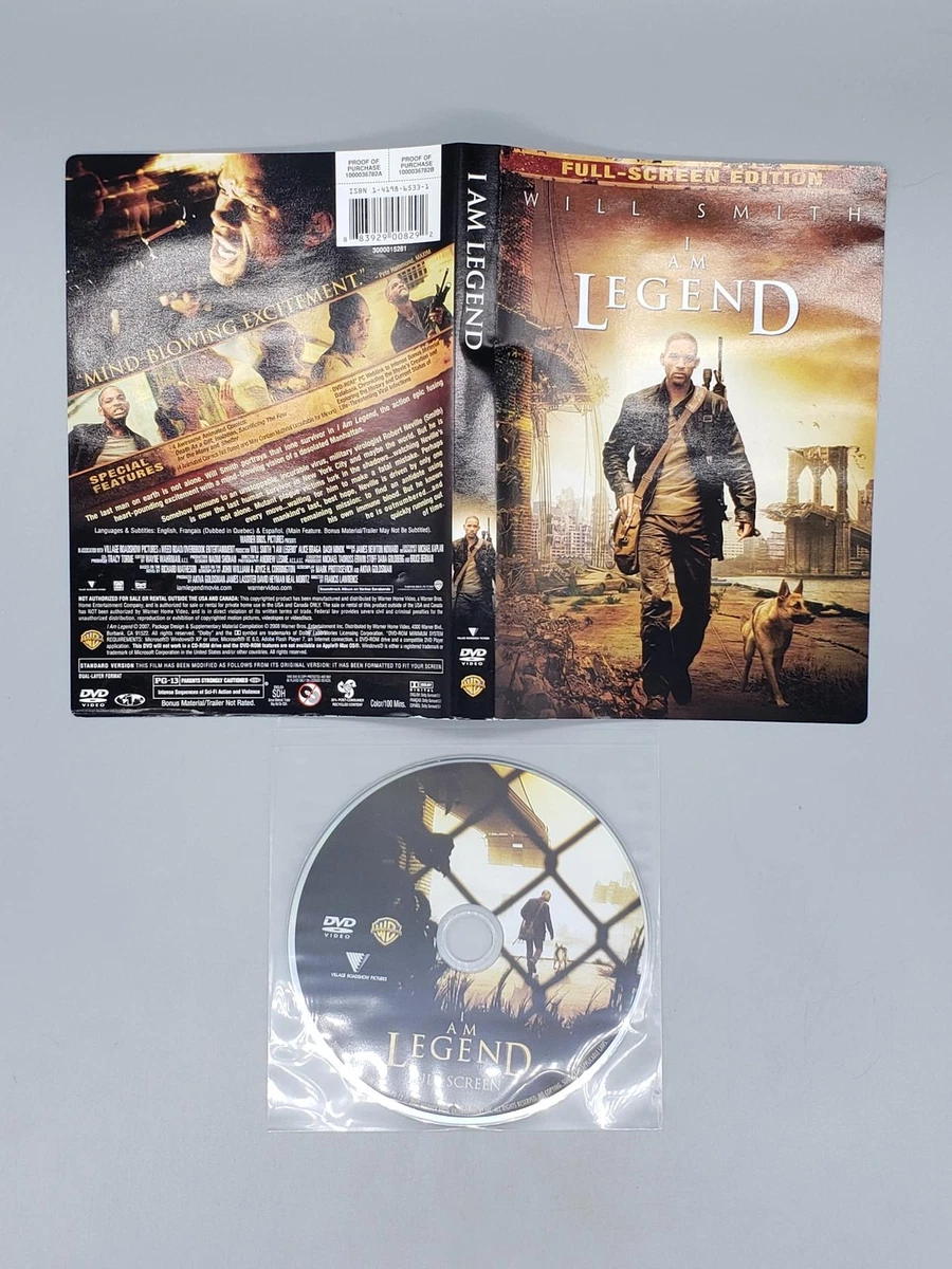 I Am Legend Dvd Cover