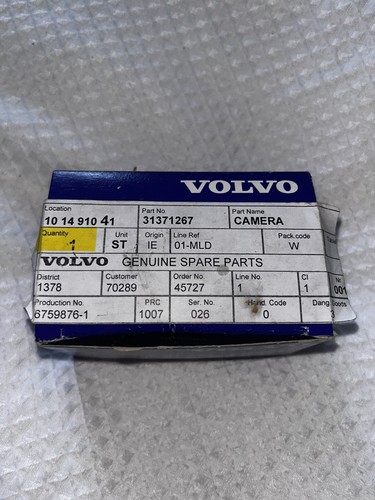 GENUINE VOLVO REAR VIEW REVERSING CAMERA 31371267 | eBay UK