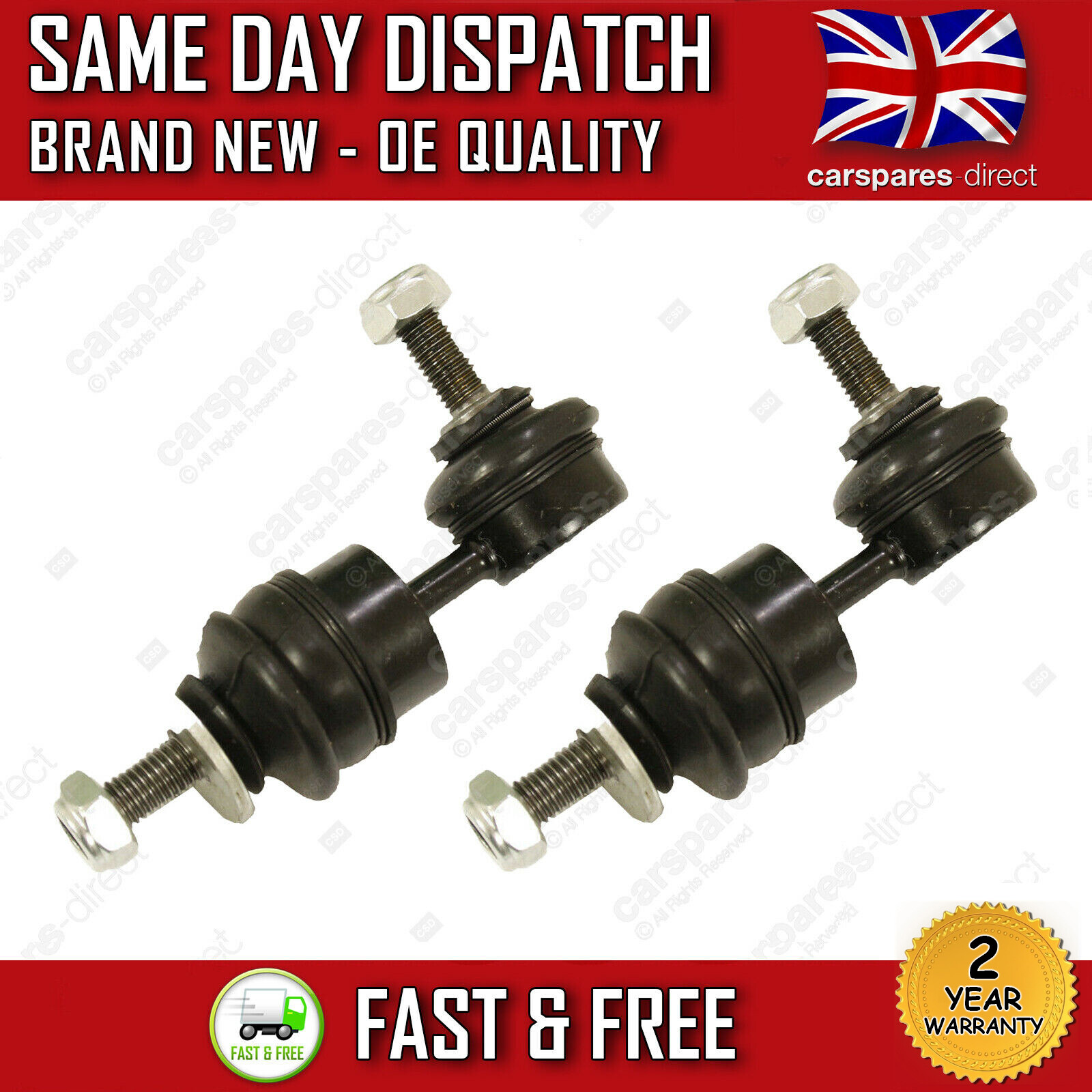 FORD FOCUS MK2 2004-2012 REAR STABILISER ANTI ROLL BAR DROP LINKS KIT ...
