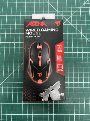 Asena Wired Gaming Mouse Rainbow LED | eBay Australia
