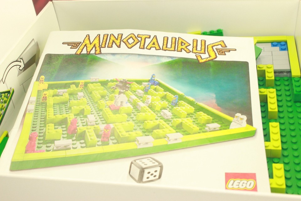 LEGO Minotaurus Buildable Board Game 3841 - Incomplete Condition ...