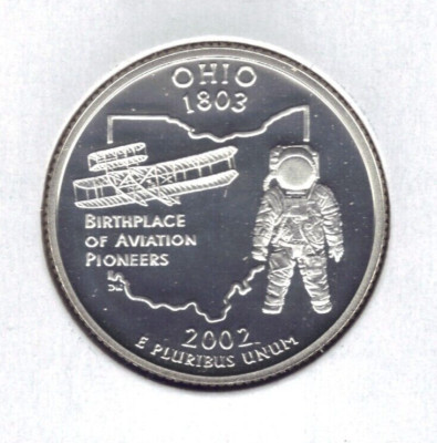 2002-S PROOF OHIO STATE QUARTER | eBay