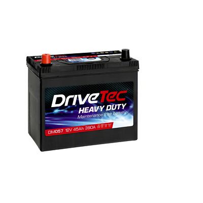 DriveTec Car Battery DM057 12V 45Ah 390A 3 Years Warranty T1 T3 Starter ...
