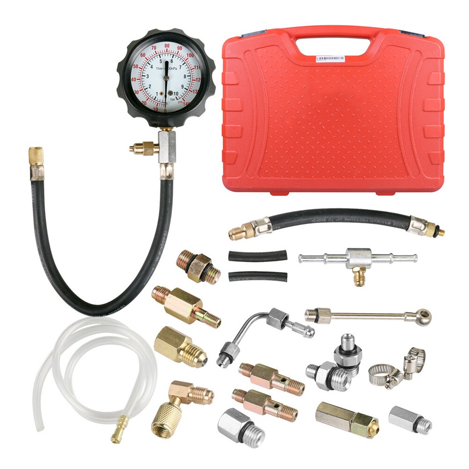 0-140PSI Fuel Injection Pump Pressure Tester Injector Pump Pressure ...
