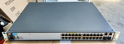 HPE HP-2620-24 PoE+ Layer 3 Managed Switch 24-Port 2SFP | J9625A | eBay ...