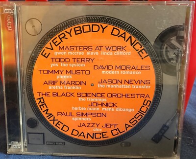 Everybody Dance: Remixed Dance Classics 2-CD 1998 Atlantic/Rhino EXC ...