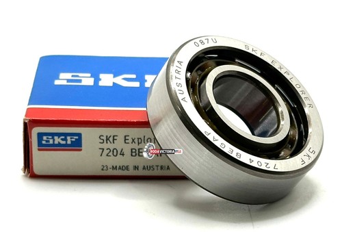 SKF 7204 BEGAP ANGULAR CONTACT BALL BEARING 20x47x14mm | eBay