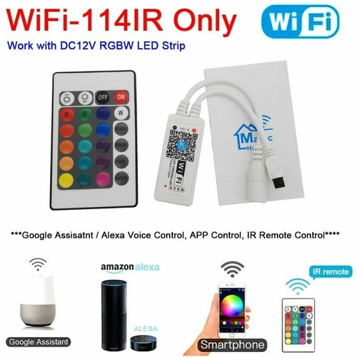Magic Home BT Wifi RGB RGBW RGBWC LED Strip Controller Smartphone ...