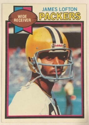1979 Topps James Lofton Rookie #310 NFL Hall Of Fame Green Bay Packers ...