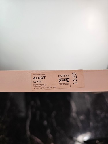 IKEA Algot Wood Shelf 31 1/2in (80cm) x15in (38cm) White 102.185.55 Discontinued | eBay