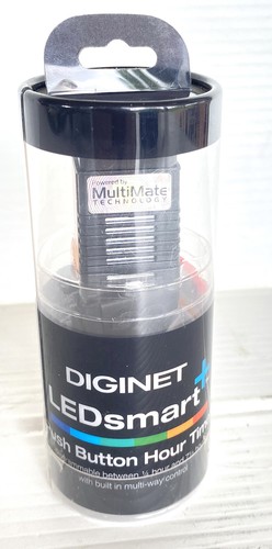 Diginet LEDsmart MMTH/PB Programmable Push Button Timer 0.25hrs to 7 ...